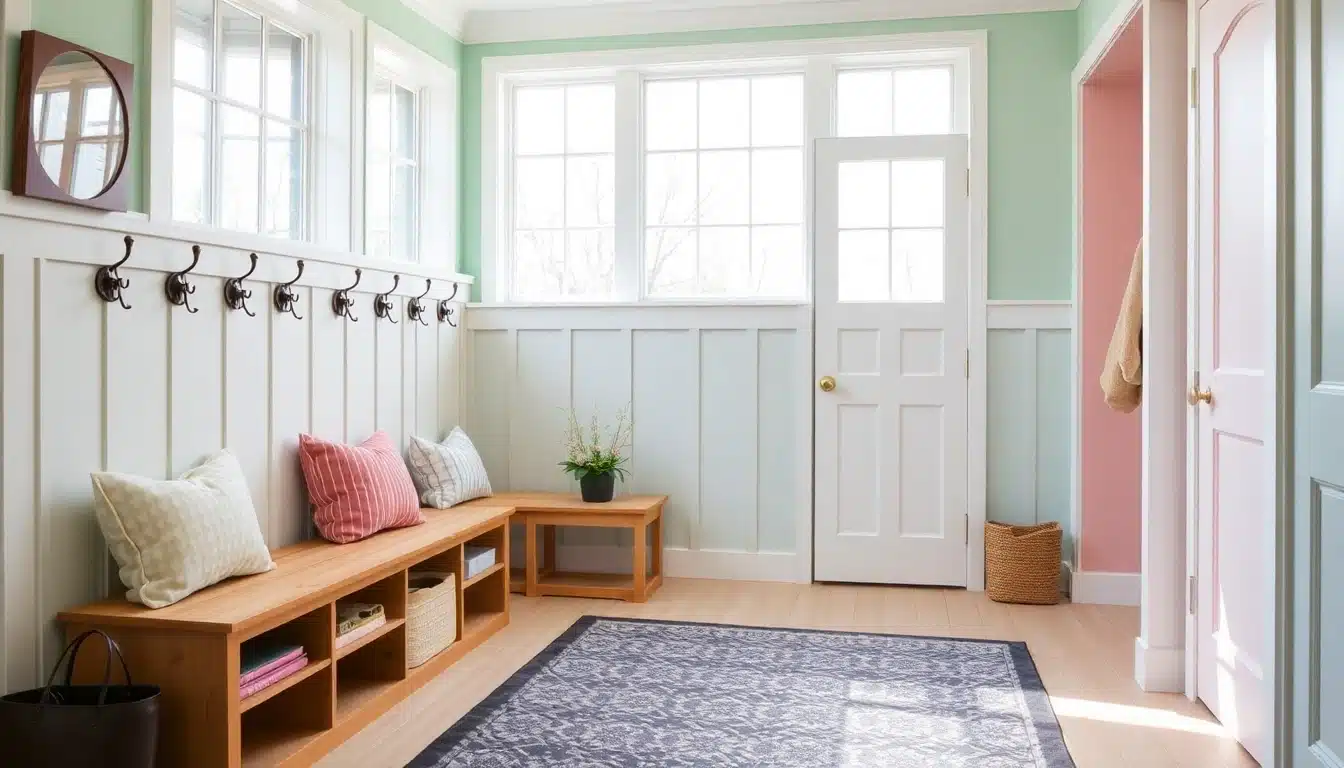 Transform Your Mud Room With The Right Colour Palette
