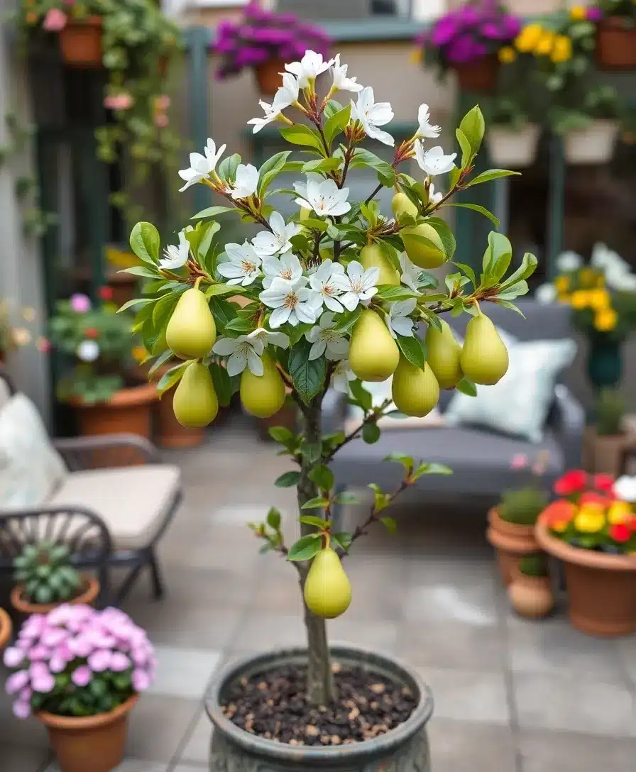 12 High-Yield Dwarf Fruit Trees For Urban Gardens