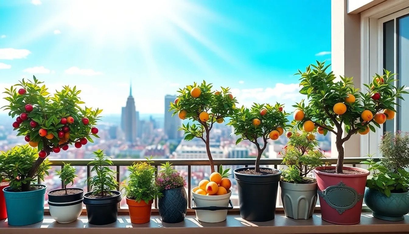 12 High-Yield Dwarf Fruit Trees For Urban Gardens