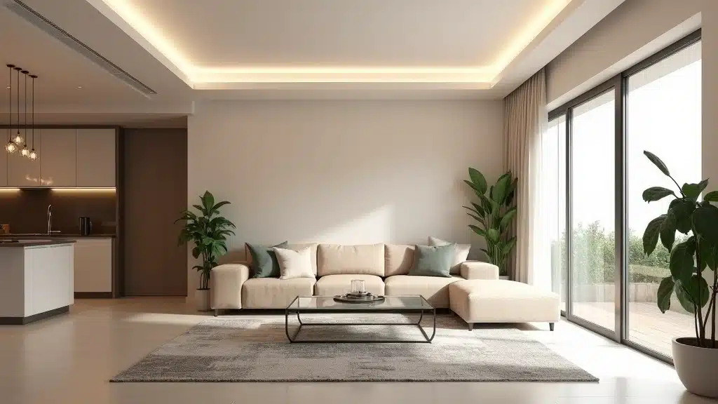 14 Chic Minimalist False Ceiling Designs For Your Living Room