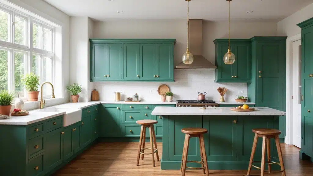 21 Green Shaker Kitchen Ideas That Prove Elegance Can Be Affordable!