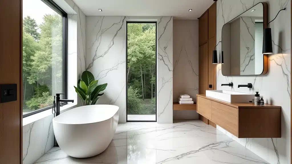 25 Modern Ensuite Bathroom Ideas That Are The Epitome Of Chic Design